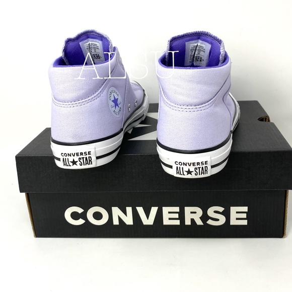 Converse | Shoes | Converse Ctas Madison Mid Top Canvas Purple Kids ...